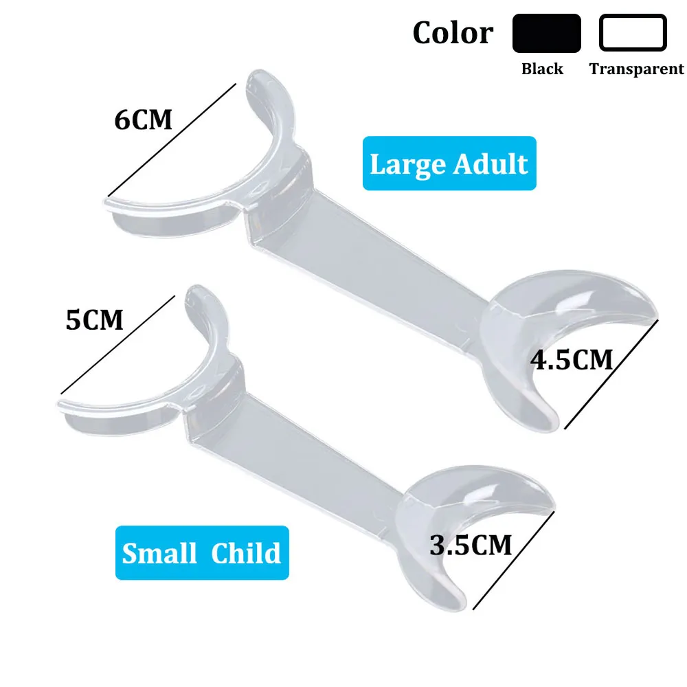 Double-Ended gum retractor for Intraoral Cheek and Lip Opener - 4 Sizes ...