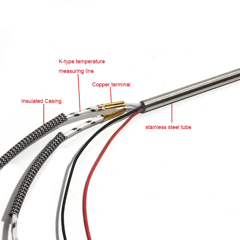 Small Electric Heater Cartridge - 304SS Heating Element 14x80mm AC220V ...