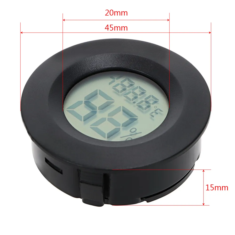 Mini Digital LCD Thermometer Hygrometer For Office, School, Business ...