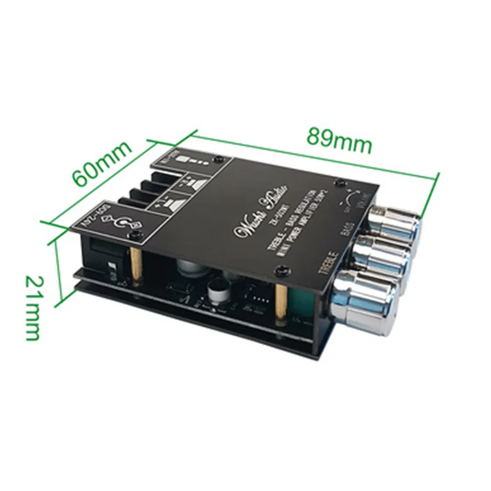 ZK 502MT Subwoofer Amplifier Module 2x50W 2.0... From Ddmyearth, $15.54 ...