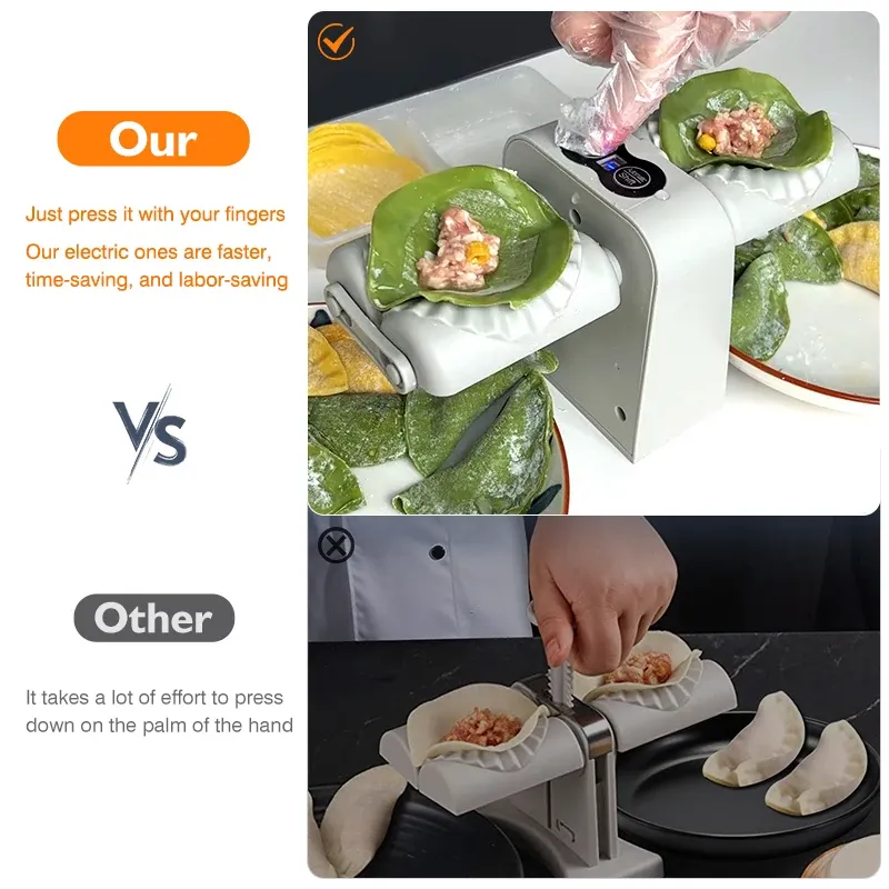DHgate.com:Automatic Electric Dumpling Maker: Easy Kitchen Tool for ...