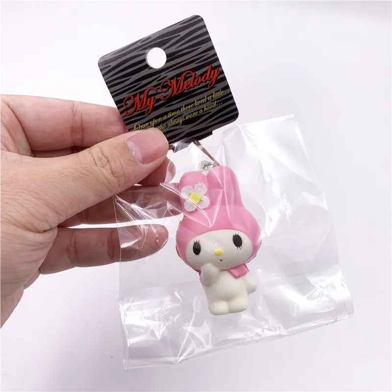 Anime Keychain: Cute Character Squishy Toy Keychain, Kawaii Style ...