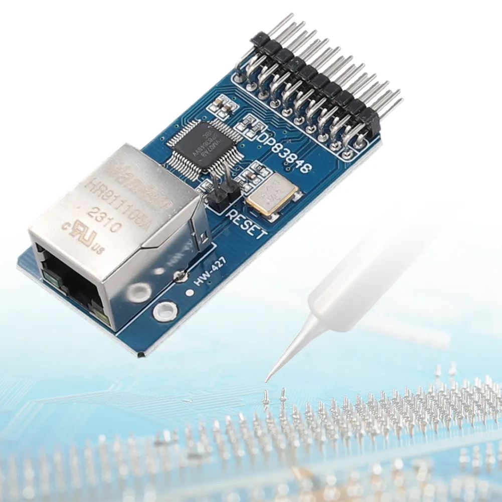 DP83848 USB-B Ethernet Transceiver WEB Server Dev Board w/RJ45 for ...