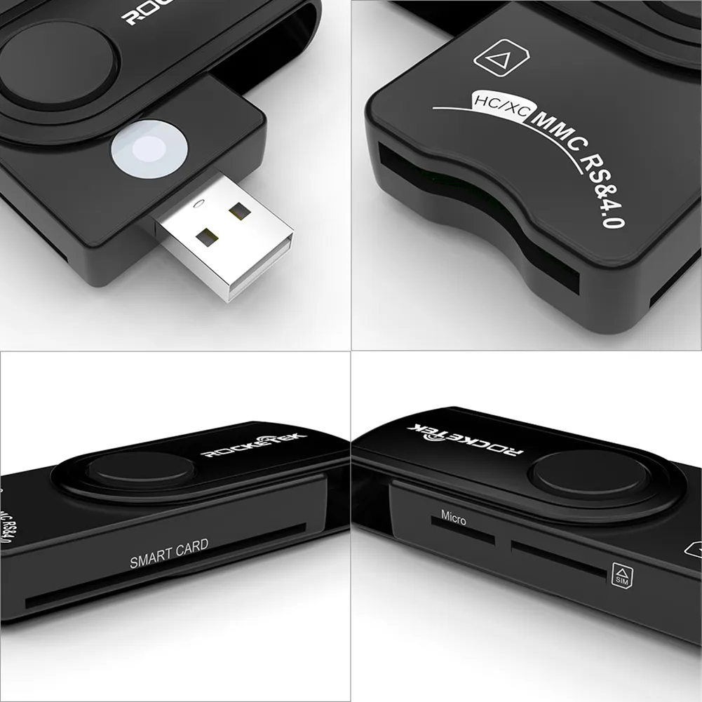 DHgate.com:Compact USB 2.0 Smart Card Reader: Secure Data Transfer for ...