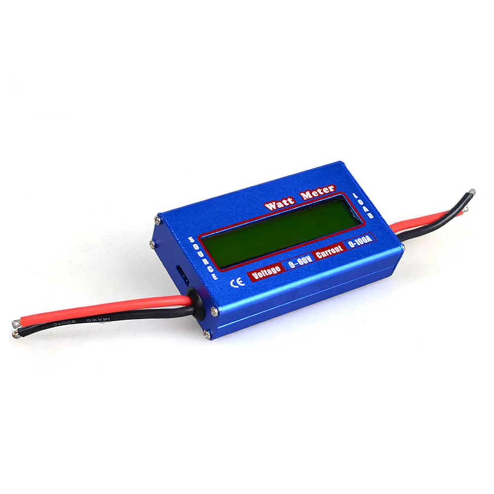 DC 60V 100A Balance Battery Power Analyzer, Watt Meter Checker Digital ...