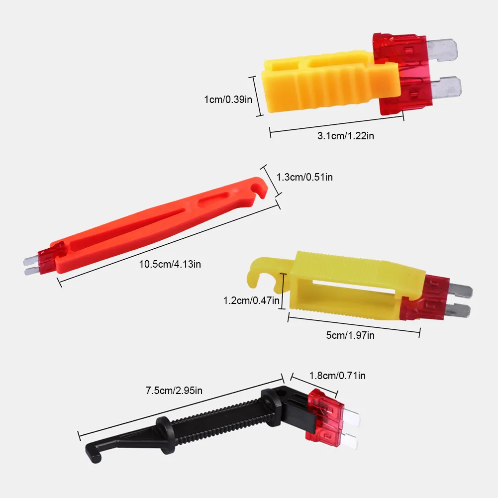 DHgate.com:Fuse Puller Tool: 4-Piece Mini Blade Fuse Remover for Car ...