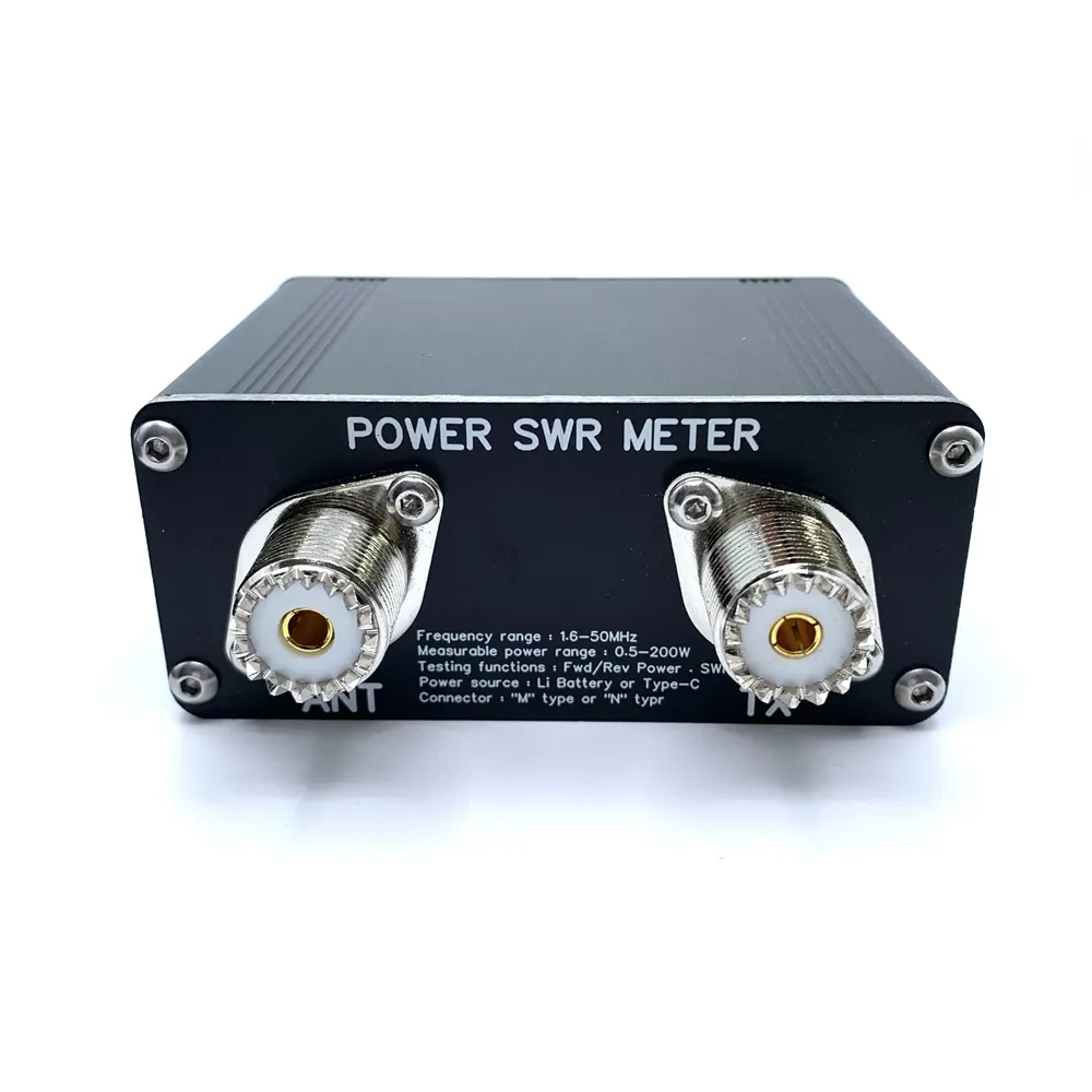 DHgate.com:200W Power SWR Meter: OLED 1.6-50MHz HF Shortwave Radio SWR ...