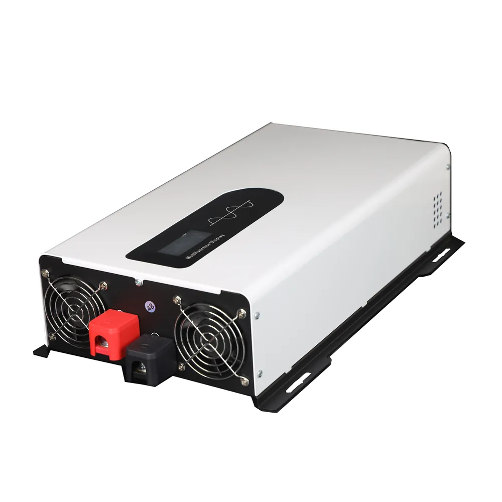 6000W Solar Inverter, 24V To 110V/220V Pure Sine Wave Power Converter ...