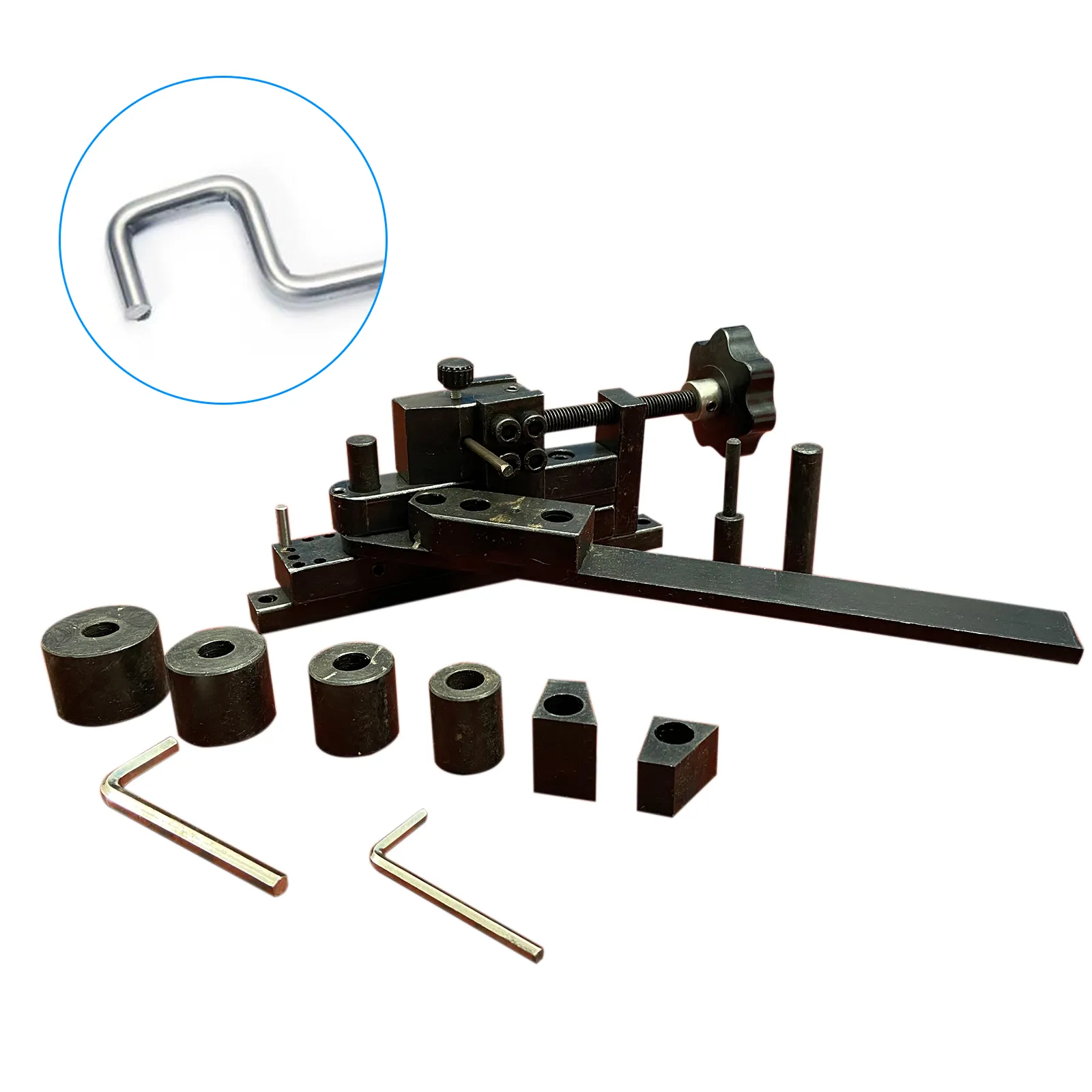 Manual Pipe Tube Bender Steel Bar Bending Machine For DIY Projects From ...