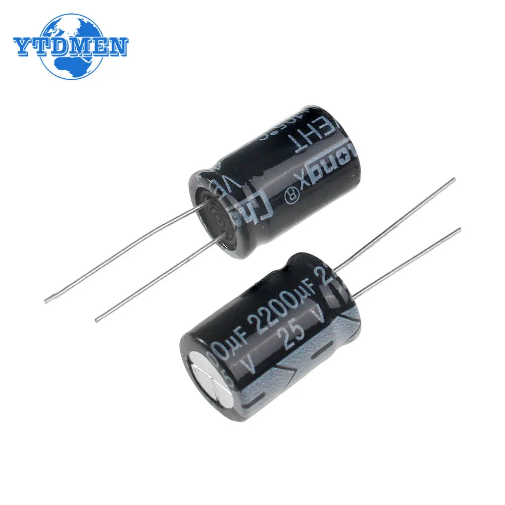 Electrolytic Capacitor Kit 1µF-2200µF Aluminum Capacitors 16V 25V 50V ...