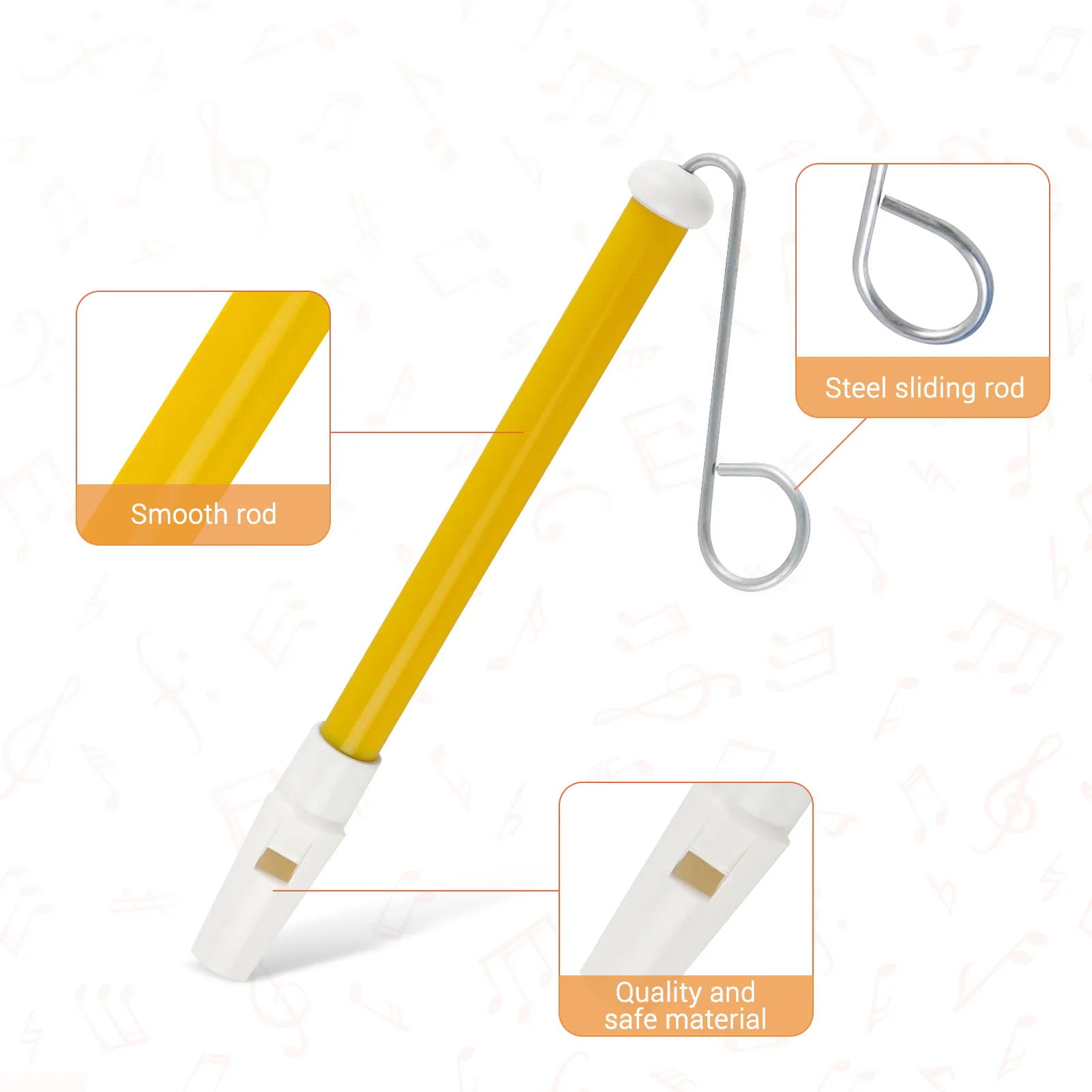 DHgate.com:SW1-PL Kids Slide Whistle with Steel Sliding Rod Musical ...