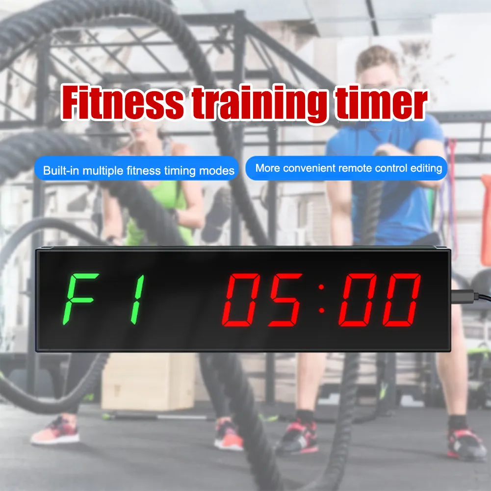 Portable Digital Gym countdown timer with Remote Control for Training ...