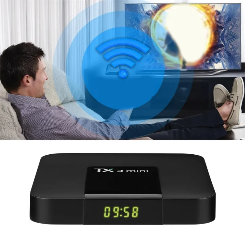 DHgate.com:TX3 Mini H313 Quad-Core CPU Dongle: 4K Streaming ATV Device with 2.4/5GHz WiFi and ...