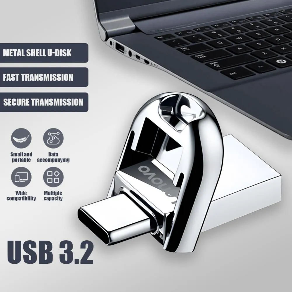 Super Mini USB Flash Drive 128GB - 2TB OTG Pen Drive, USB 3.2 Memory ...