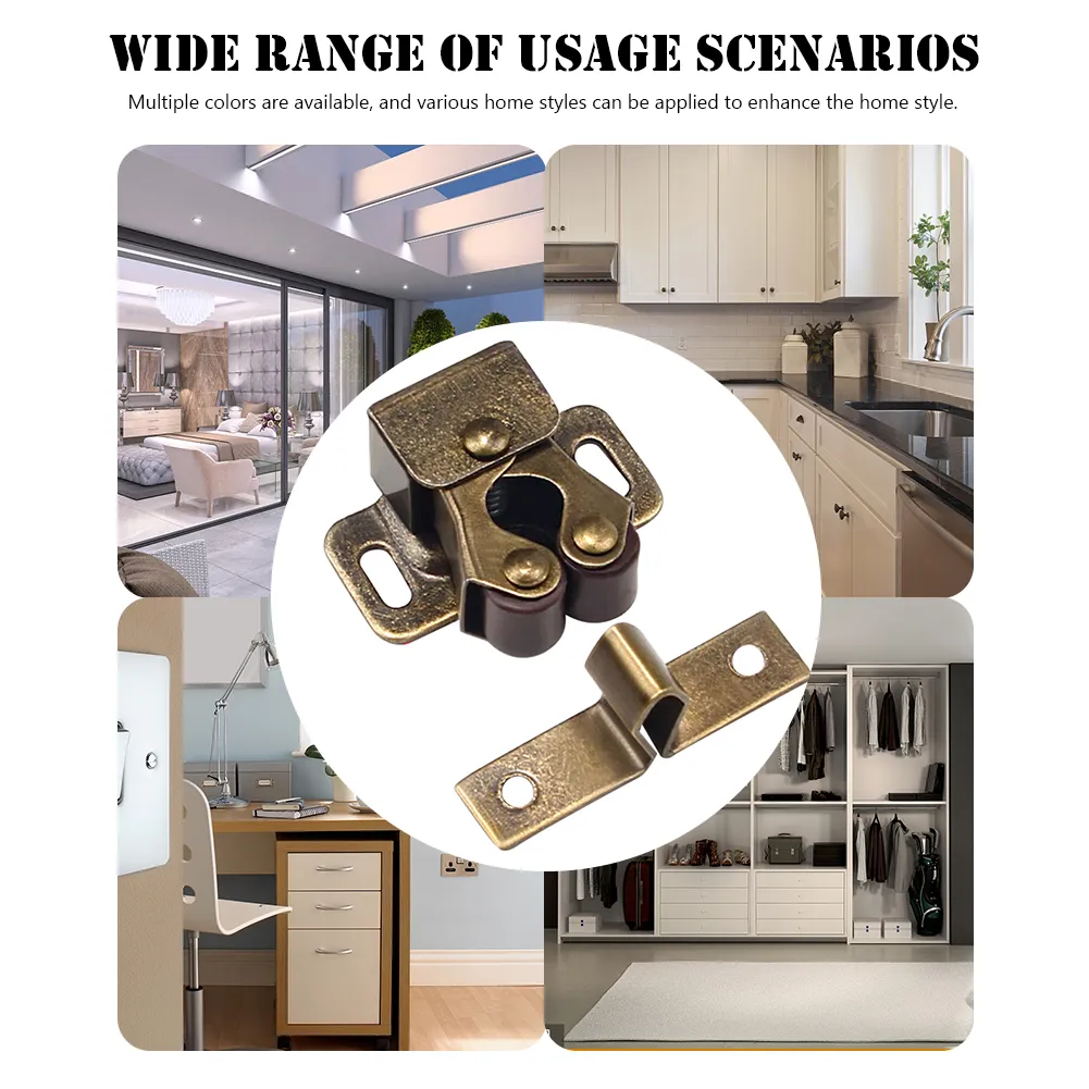 Magnetic Door Stops 10-Pack, Heavy-Duty Cabinet Catches with Screws for ...