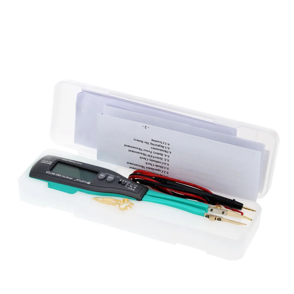 HP-4070C Mini SMD Tester: Intelligent Tweezers Clips Meter w/ Relative ...