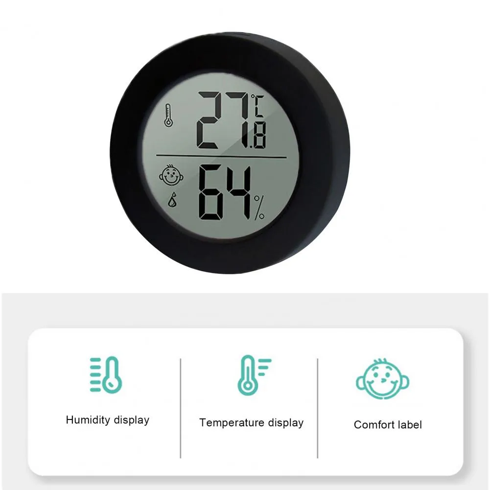 Indoor Thermometer Digital Mini Thermometer Hygrometer Lcd Room ...