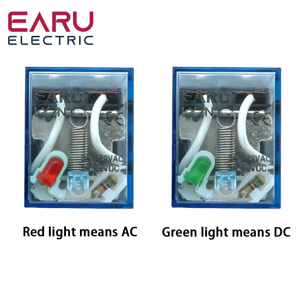 DHgate.com:LY2NJ/LY3NJ/LY4NJ Small Electromagnetic Power Relay with ...