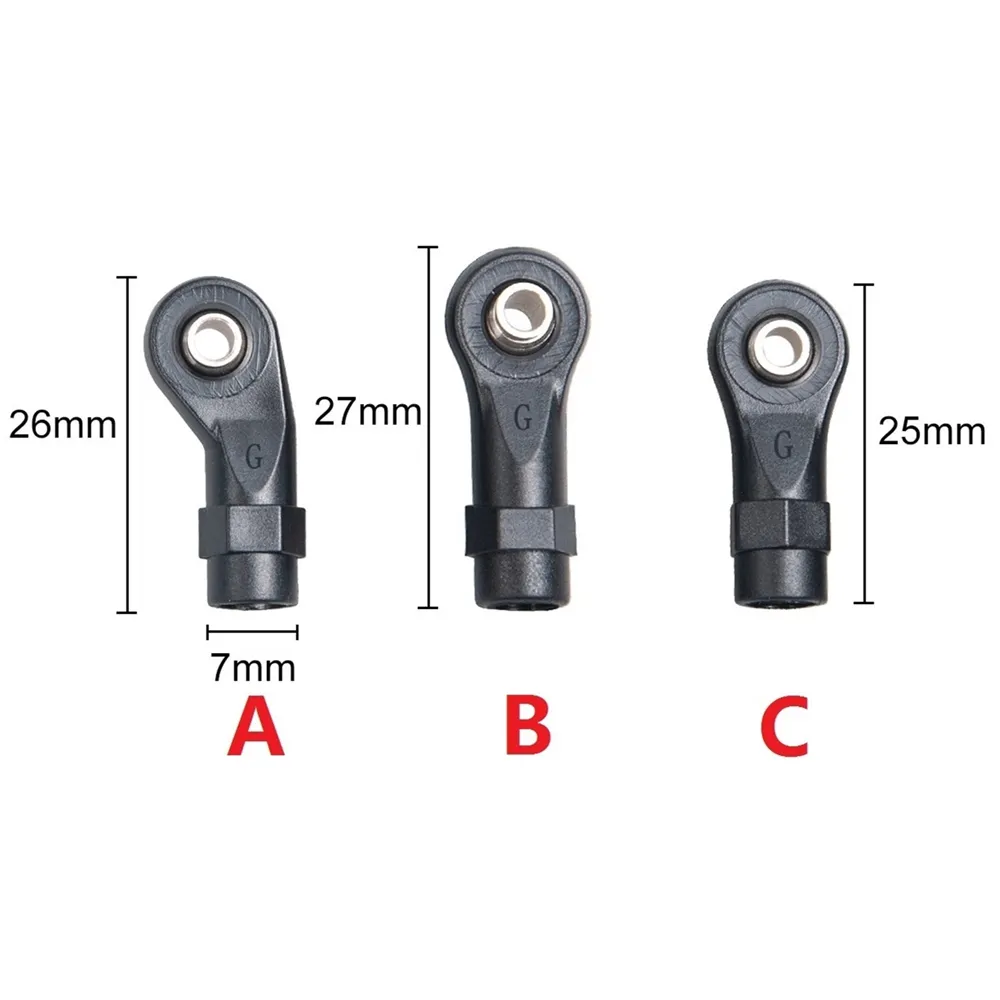 DHgate.com:30PCS Plastic M4 Rod Ends Link Balls Head Linkage Joint for ...