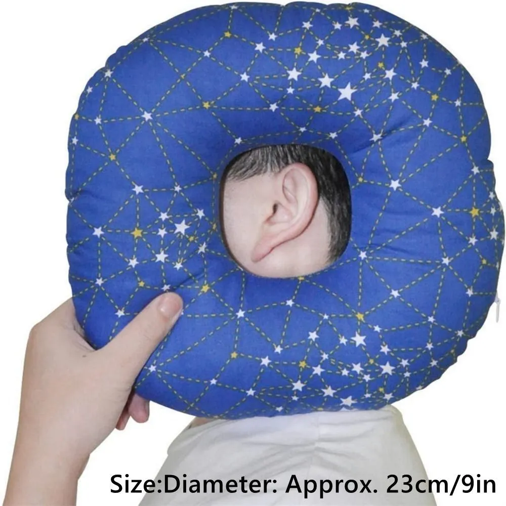Soft Donut Donut Pillow For Ear For Travel And Home Use Comfortable Ear ...