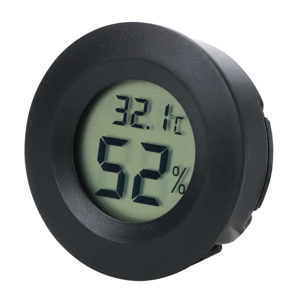 Outdoor Digital Clock Thermometer Combo Large 5-Inch LED Thermometer ...