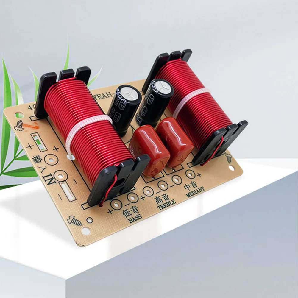 3 Way Treble Alto Bass Frequency Divider 150W HiFi Crossover Filter Module Board Filter Module ...