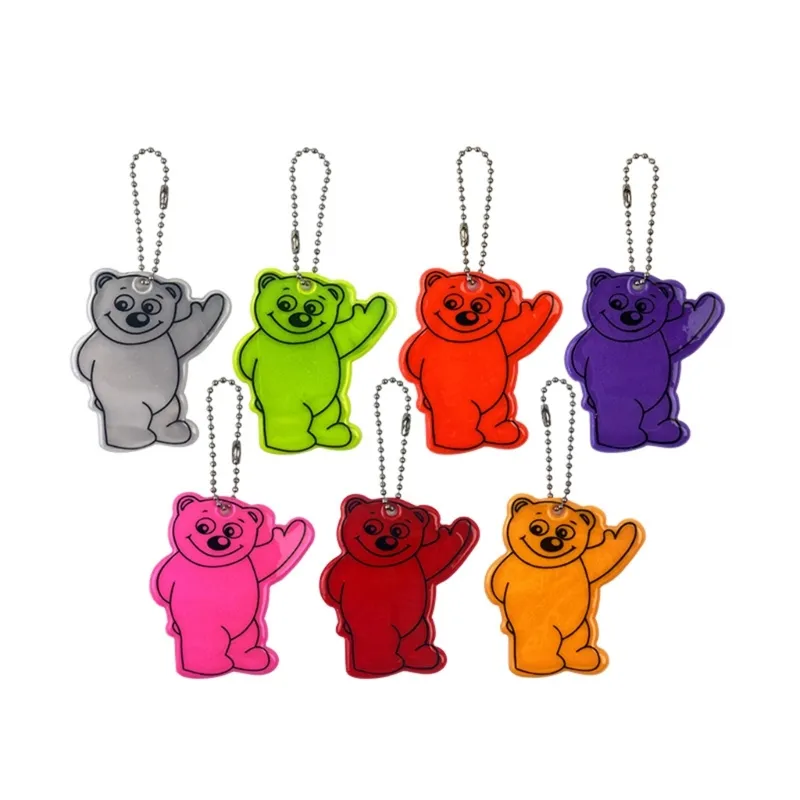 Reflective Safety cute keychains - Stylish Bag Pendants for Kids, Women ...