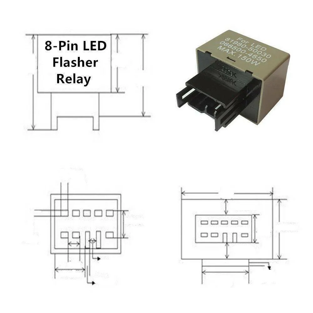 DHgate.com:1pc Turn Signal Flasher Relay, Adjustable Speed, Replaces ...