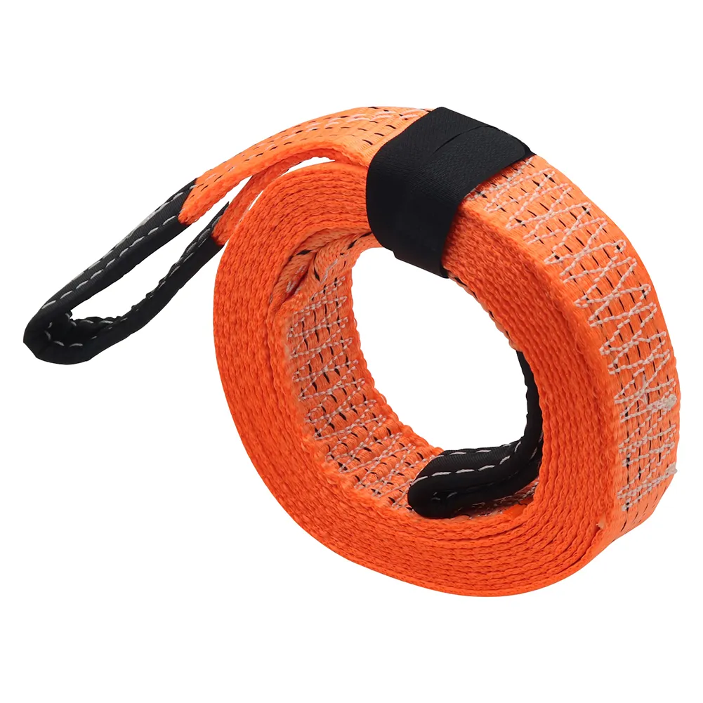 5 Tons 16ftx2in Tow Strap with Reflective Safety Stripes - Emergency ...