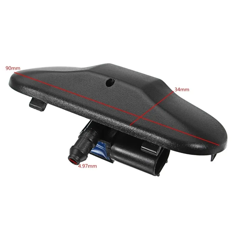 Car windscreen wiper liquid Nozzle Jet with Heating for VW Passat B6 B7 ...