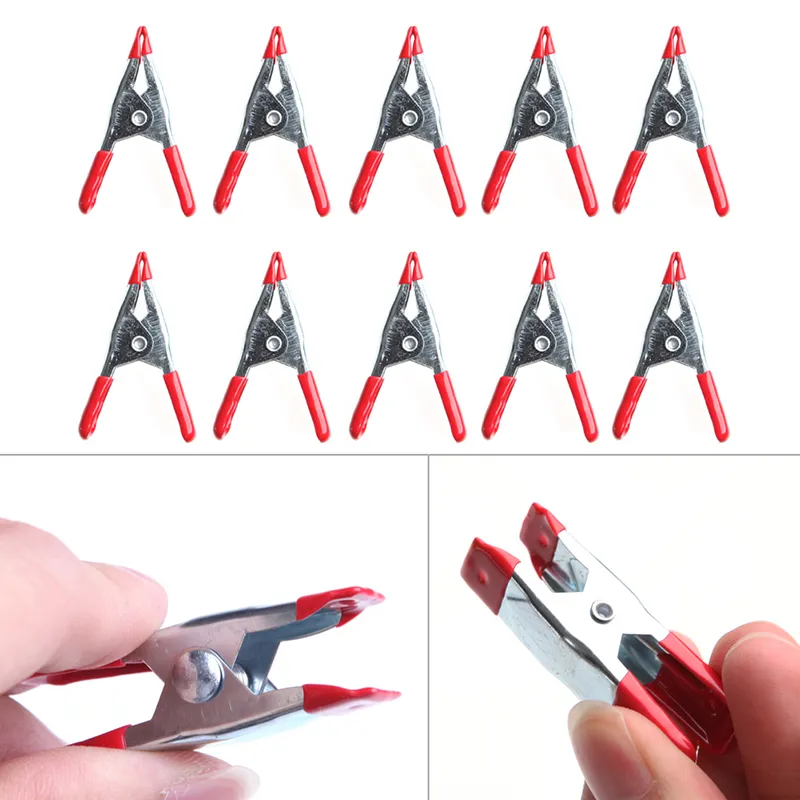 DHgate.com:10-Piece Metal Spring Clamps: Durable 2" Clips for Versatile ...
