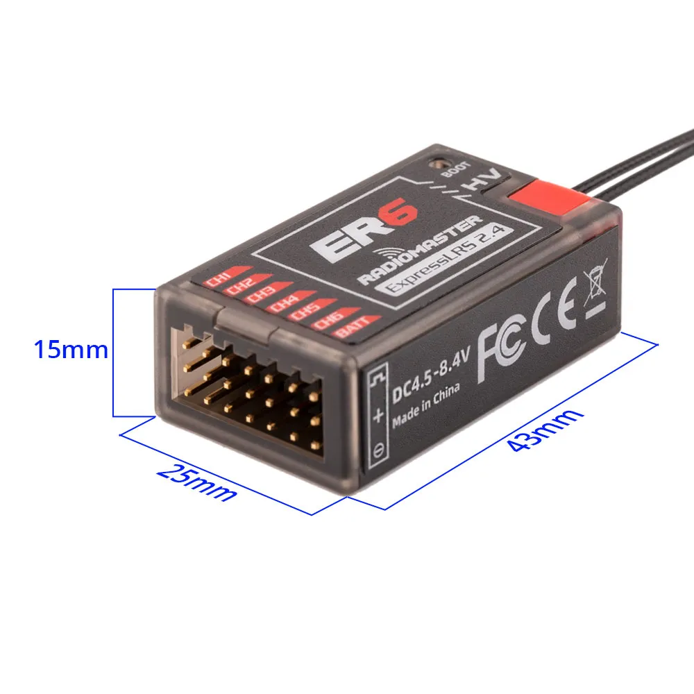 DHgate.com:Radiomaster PWM Mini Receiver 2.4GHz ER Series for RC ...