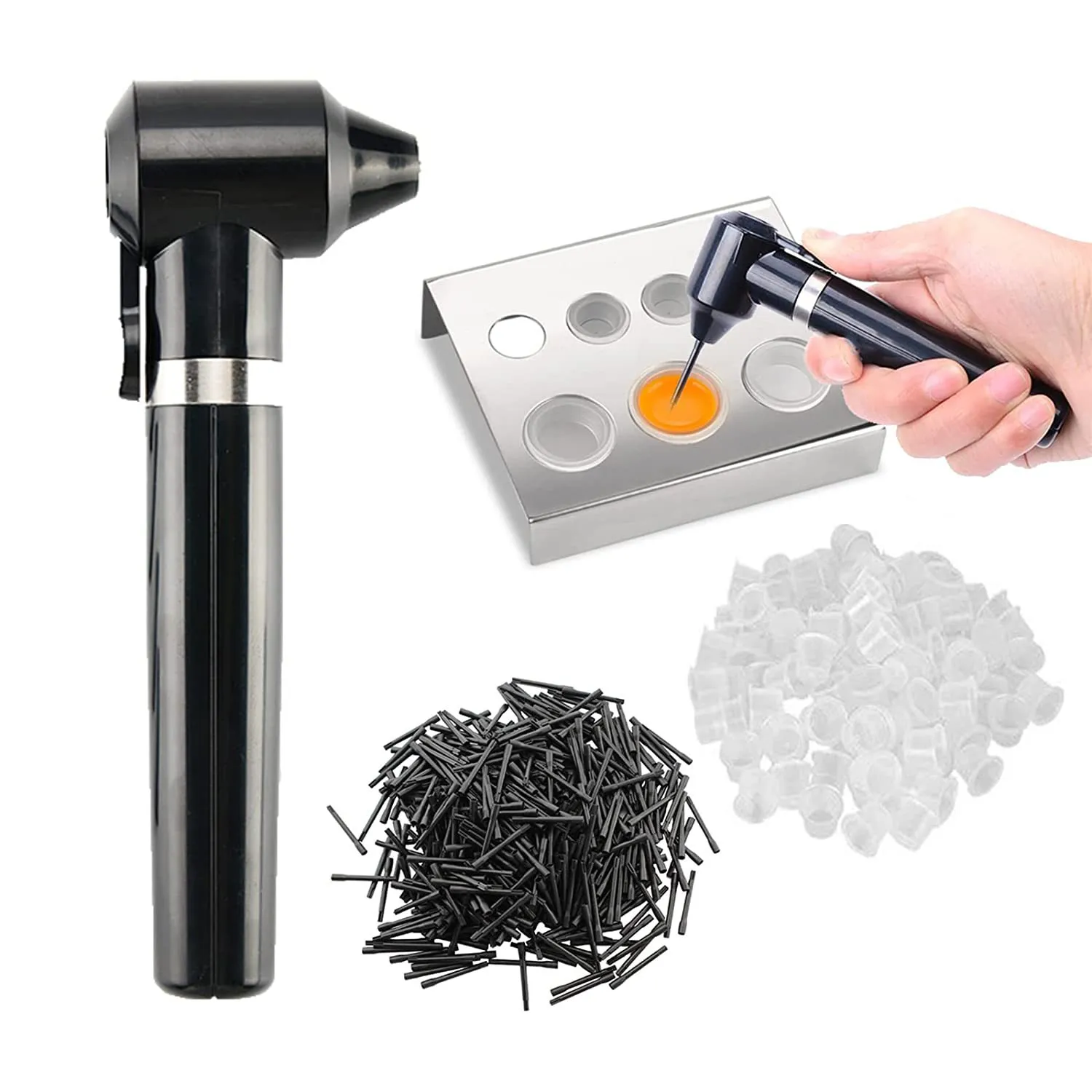 Electric Tattoo Pigment Ink Mixer White Tattoo Stirrer Machine With 5 ...