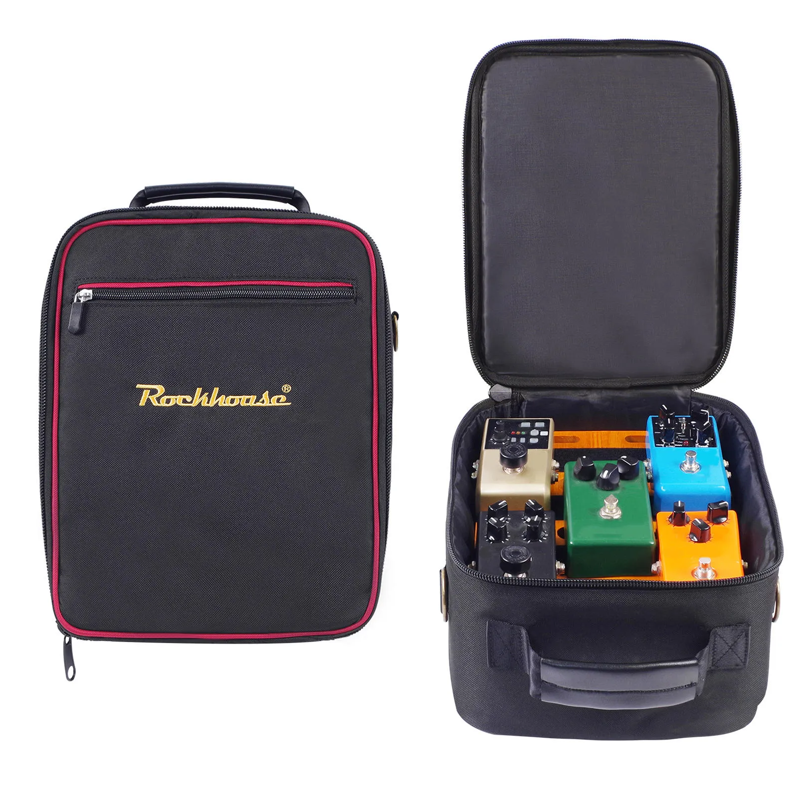 Portable Guitar Effects Pedal makeup storage box - Durable Gig Bag for ...