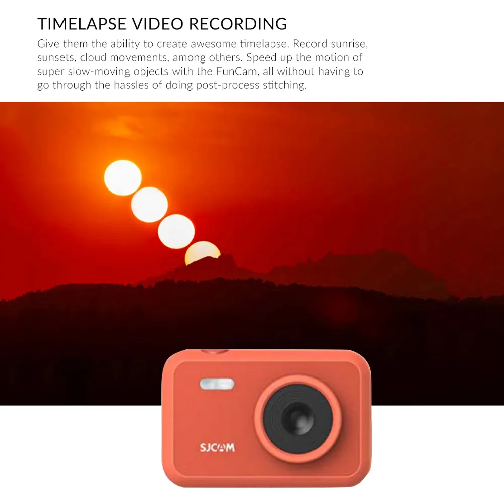 SJCAM FunCam 1080P Kids Digital Camera 12MP Mini... From Ddmyfriend ...