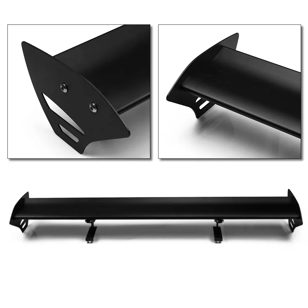 Adjustable 110 CM Aluminum Racing Trunk drag racing spoiler for ...