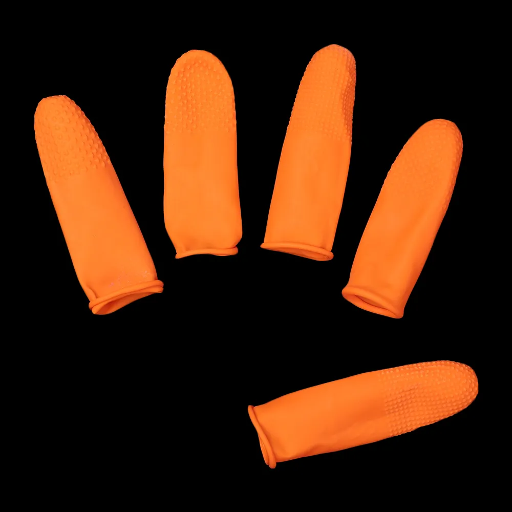 Reusable Finger Cots - Natural Rubber Finger Protectors, Non-Slip Latex ...