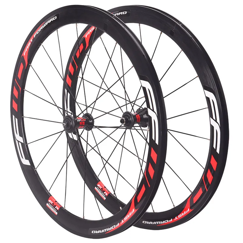 700c Lightweight Aluminum Alloy Road Bike Wheelset With 30/40/50mm Rim ...