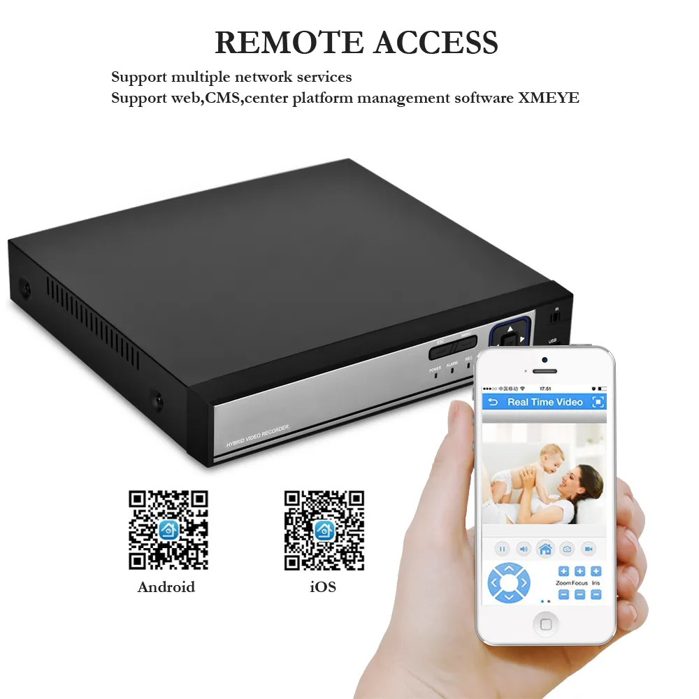 4MP POE Dome Outdoor IP66 Waterproof IP Camera CCTV Security Kit with 2 ...