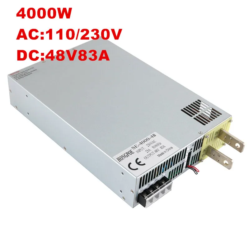 48V Adjustable Power Supply With Analog Signal Control: 110V 380V AC To ...