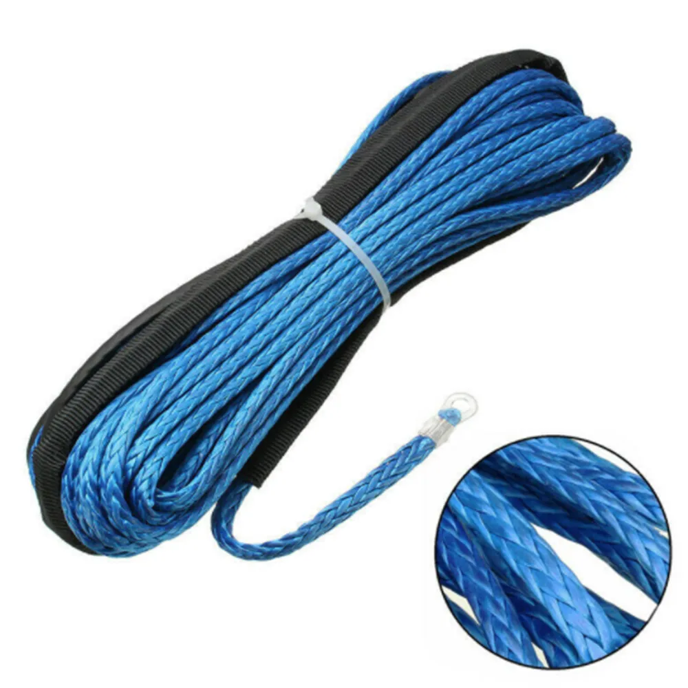 Towing Ropes 4.8mm15M Synthetic Winch Rope, Tow Cable for ATV UTV Truck ...