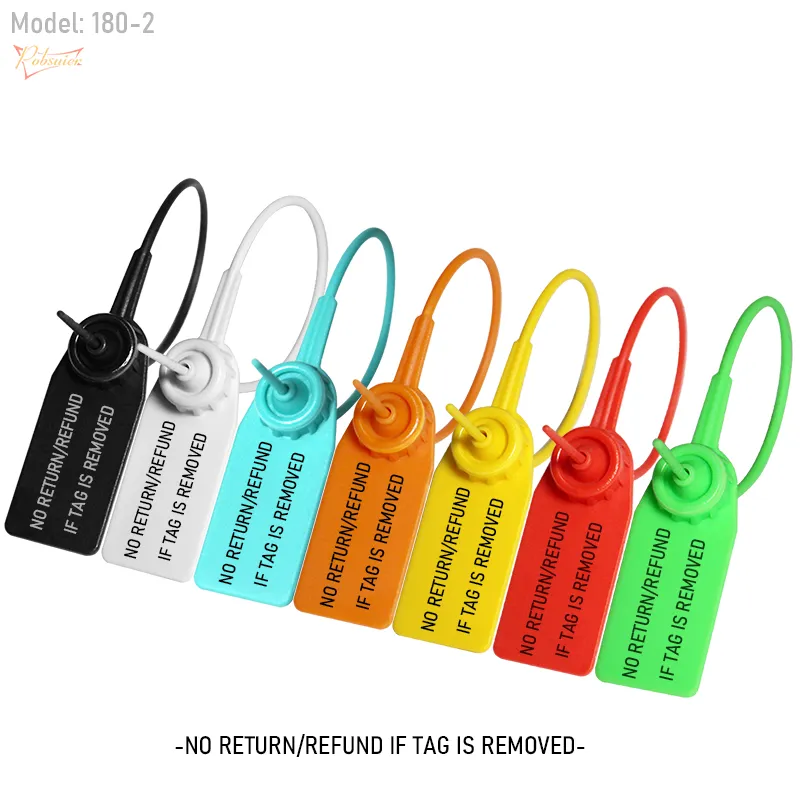 100 Disposable Plastic Security arctic seal for Clothes, Shoes, and ...