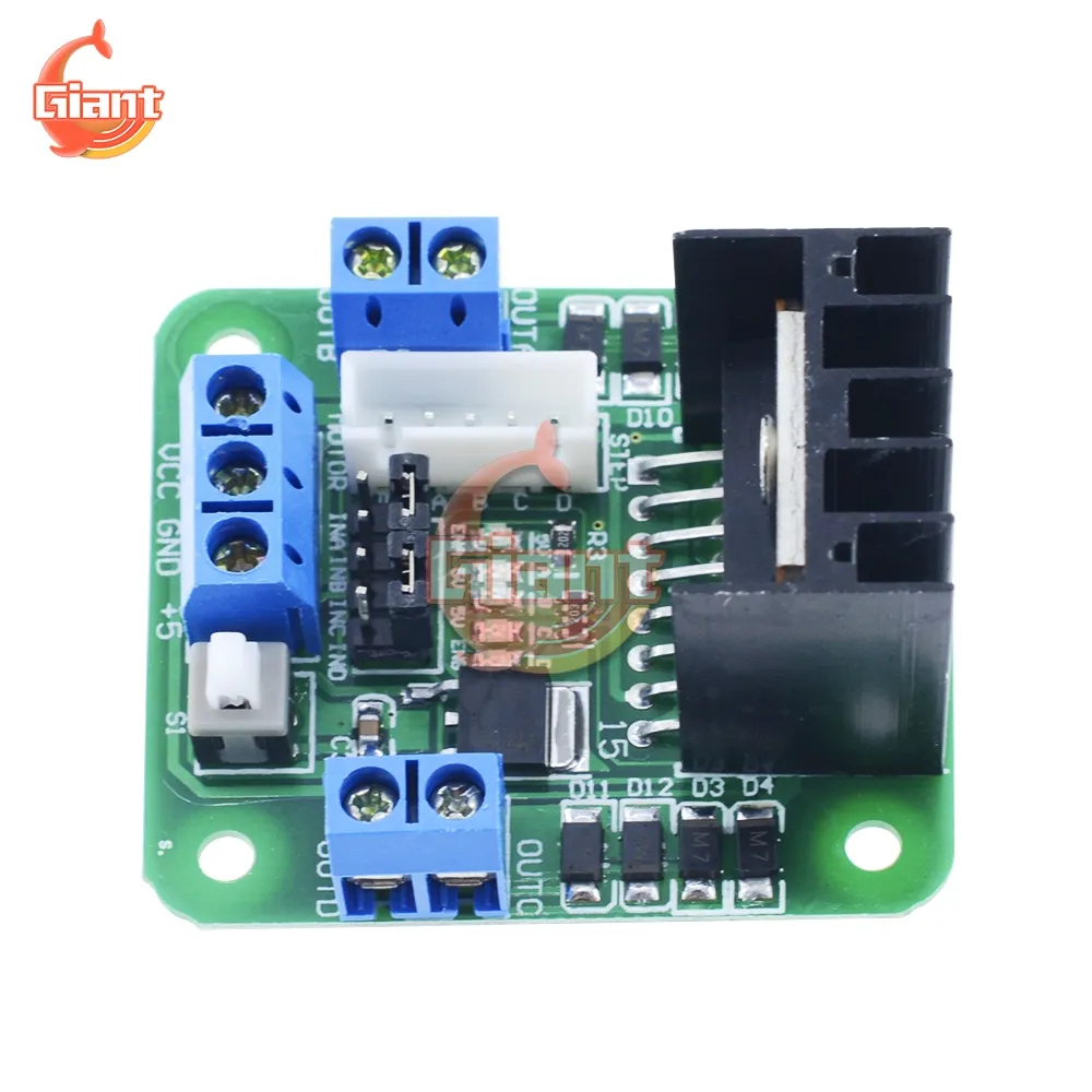 DC 5V L298N Driver Board Module L298 Stepper Motor Smart Car Robot ...