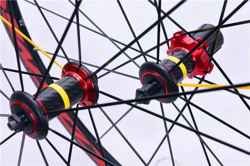 Road Wheelset Ultralight 700c Depth 40mm 50mm V Brake Disc Brake Wheels ...