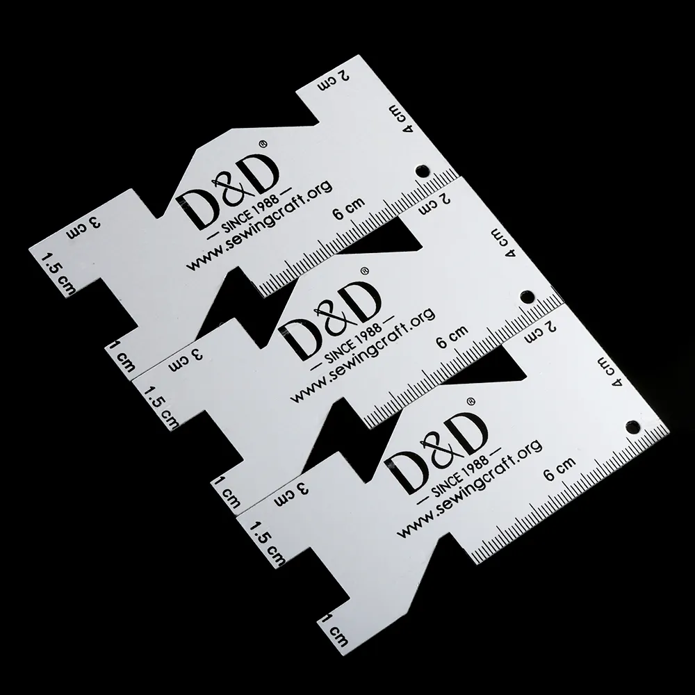 Precision Quilting & Sewing Ruler - Metal Grid Ruler for Patchwork ...