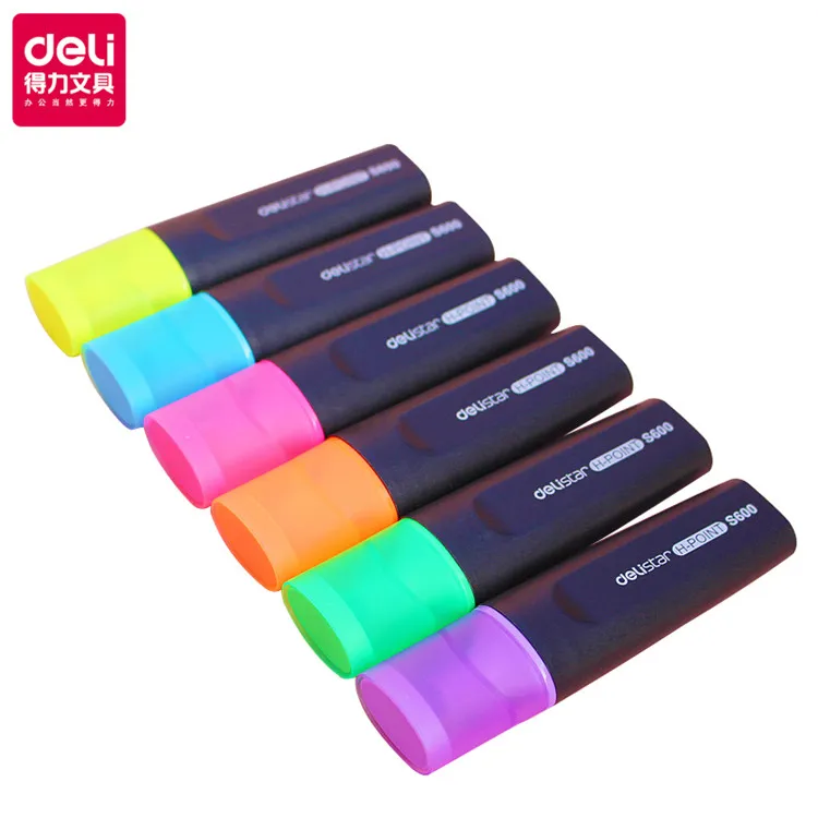 Colorful Highlighters Set Waterproof Art Markers For Drawing And ...