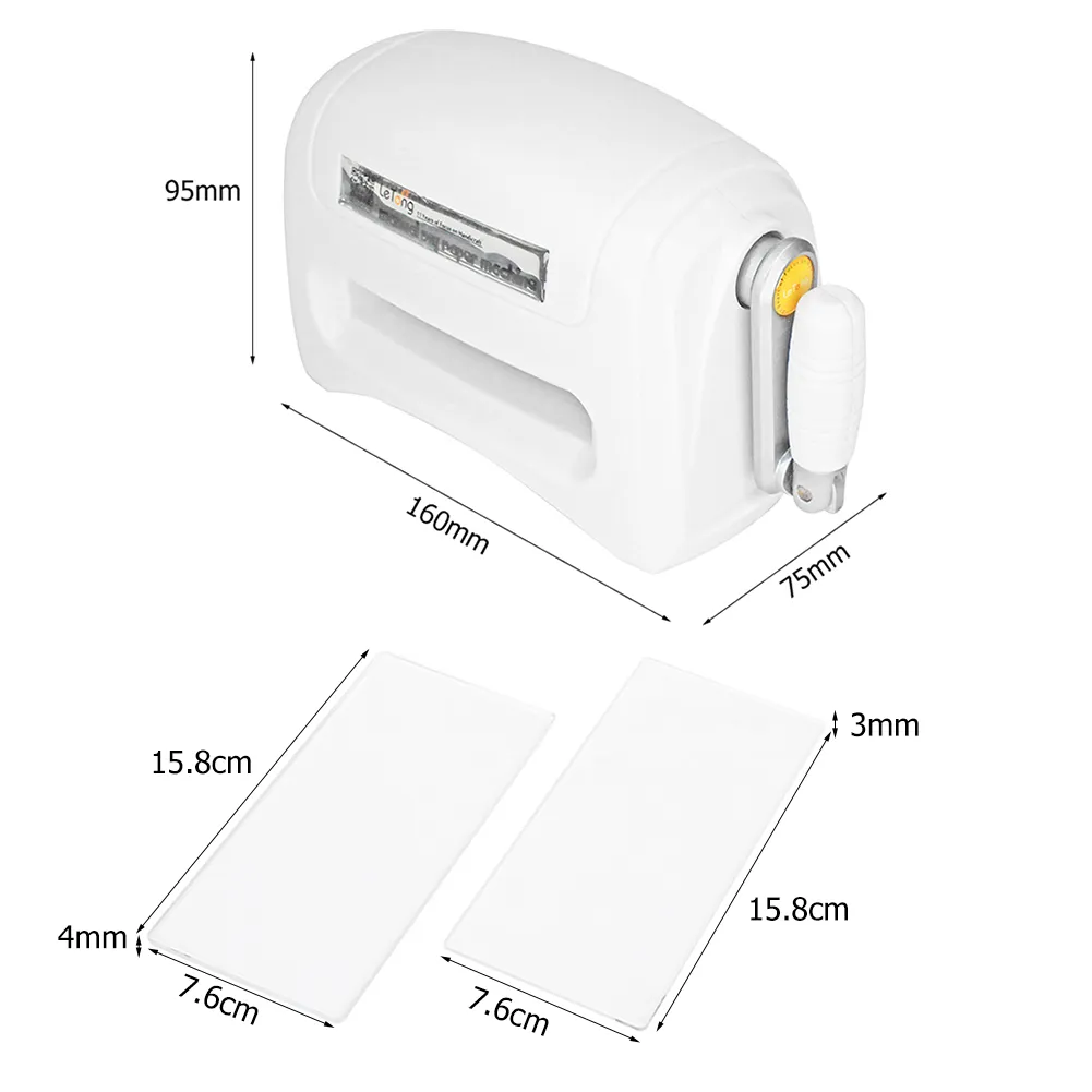 Plastic Scrapbook Die Cutter Embossing Machine Home PC DIY Scrapbooking ...