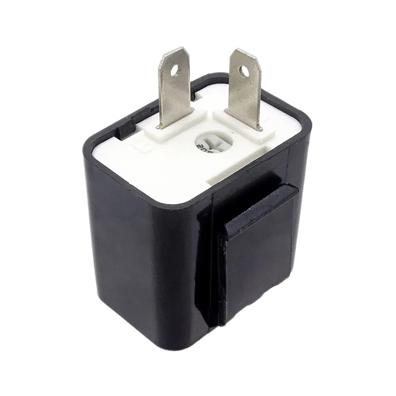 Universal 12V 2 Pin LED Motorcycle Lock Flasher Relay With Turn Signal ...