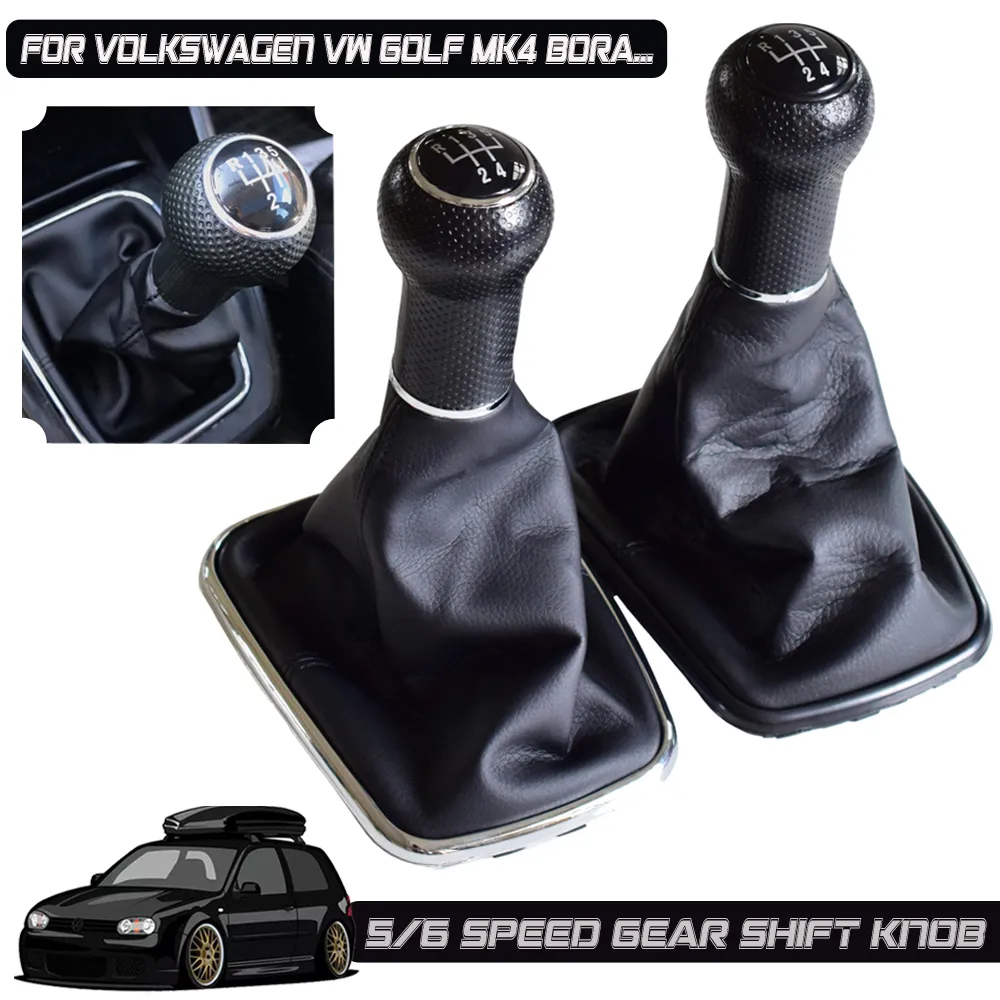 DHgate.com:Gear Shift Knob Lever Gaitor Boot for VW Golf 4 IV MK4 GTI ...