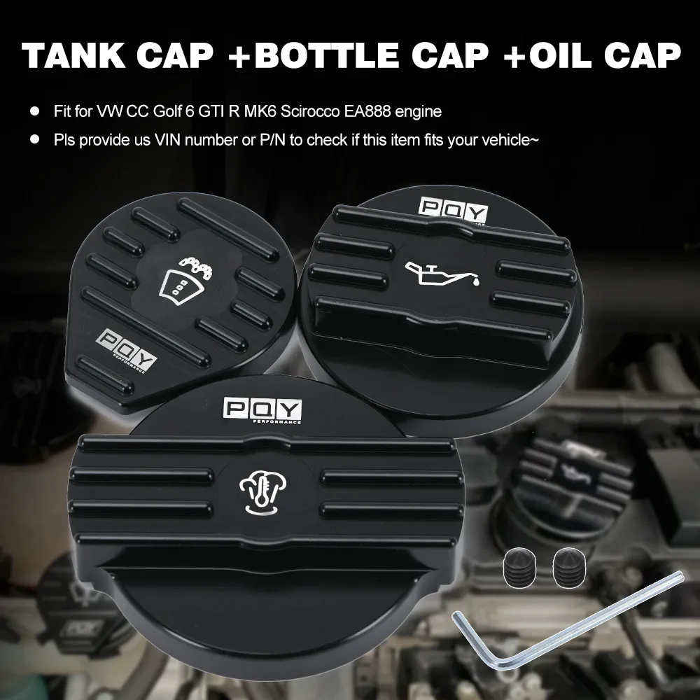 Tank Cap / Bottle Cap / Oil Cap For VW CC Golf GTI Audi Seat Skoda 2.0T ...
